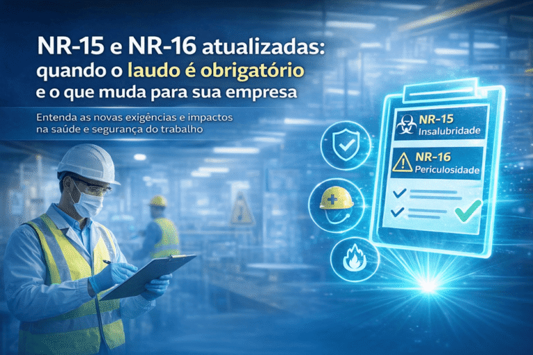 NR-15 e NR-16 atualizadas: quando o laudo é obrigatório e o que muda ...